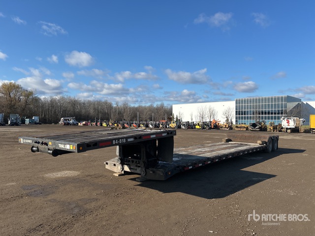 2008 Trail King TK70HT T/A Extendable Double Drop Removable Gooseneck ...