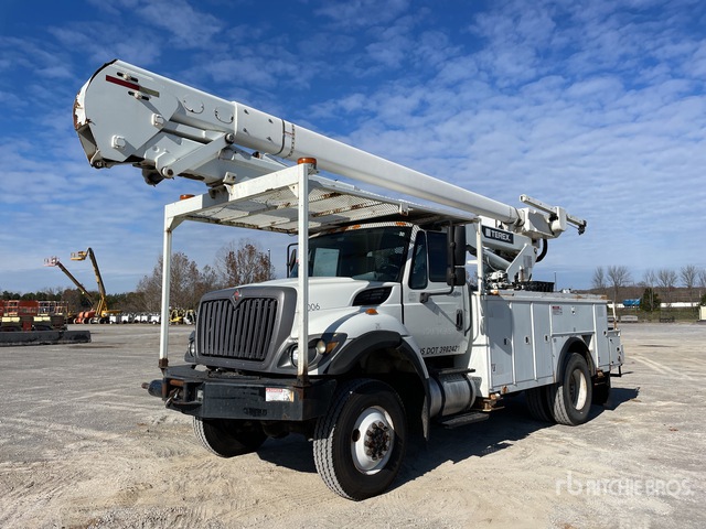 2012 Altec Hi-Ranger 5TC-55 55 ft on 2013 International 7300SFA 4x4 Bucket Truck (Inoperable ...