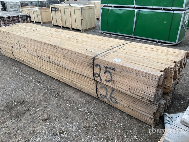 Quantity of (2) Pallets of 1 x 2 x 14 Furring Strip (432 pieces) Lumber ...