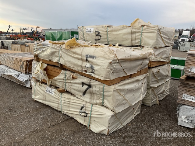 Quantity of (7) Pallets of 7/16 x 12 x 8 Valuform (168 Pieces) Tablas de madera | Ritchie Bros ...