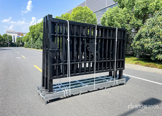 2024 KJ K2007N 20 ft x 7 ft Metal Farm Driveway Gate (Unused) | Ritchie ...