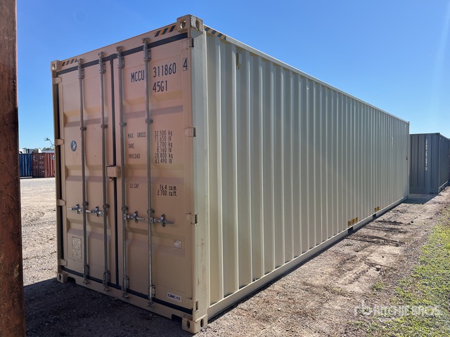 40 ft High Cube Contenedor de almacenamiento | Ritchie Bros. Auctioneers