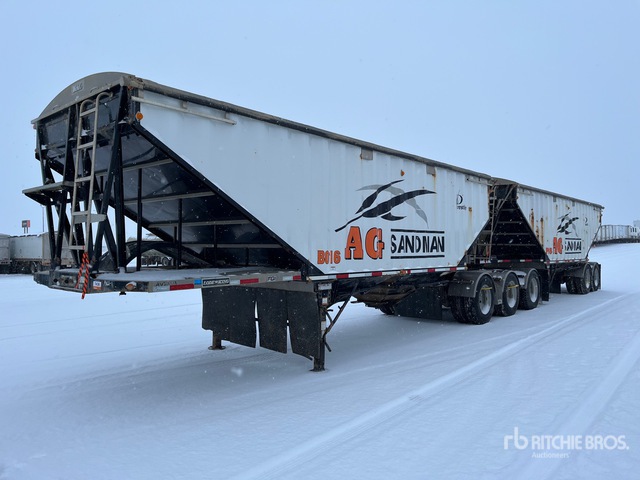 2015 Lode King 28 ft Super B-Train Lead Grain Trailer | Ritchie Bros ...