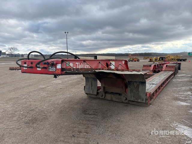 2011 Talbert Tri/A Removable Gooseneck Lowboy Trailer | Ritchie Bros ...