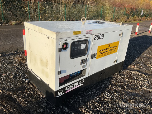 Pramac GSW45 45 kVA Skid-Mounted Generator Set | Ritchie Bros. Auctioneers