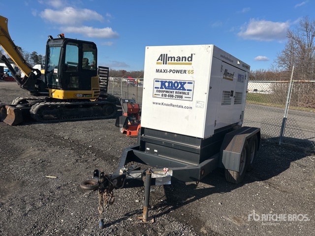 Allmand Bros. Maxi-Power 63 kVA Mobile Generador | Ritchie Bros ...
