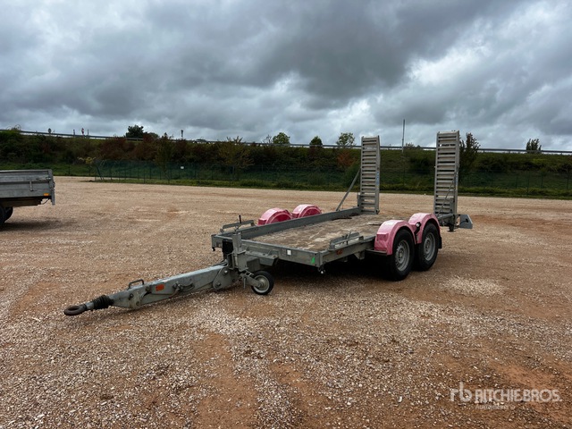 2013 Hubiere H212L 14CF Remorque Plateau 2 Essieux T/A Equipment ...