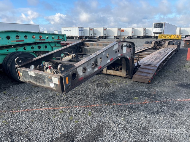 2005 Fontaine TH55FLDW-04 Tri/A Removable Gooseneck Lowboy Trailer ...