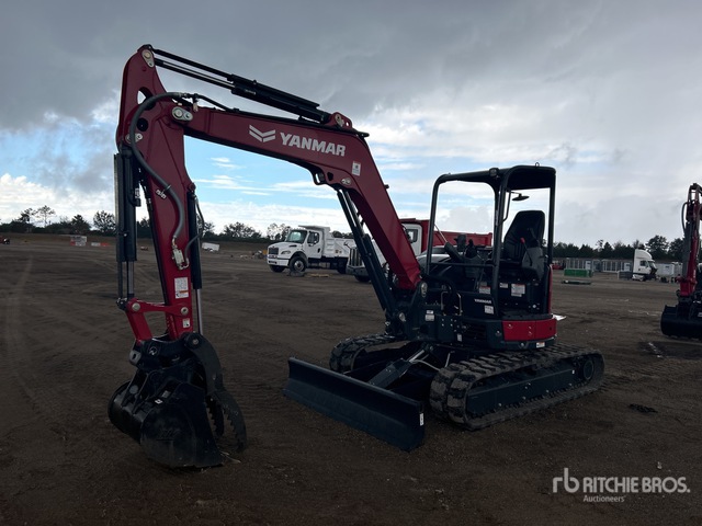 2023 Yanmar VIO55-6A Mini Excavator (Unused) | Ritchie Bros. Auctioneers