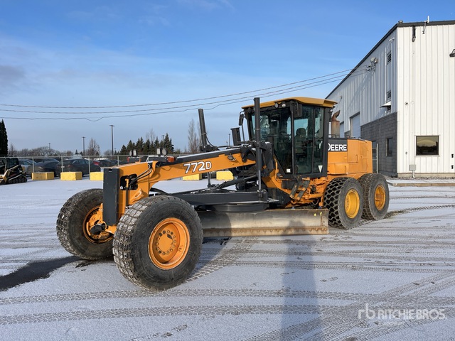 2008 John Deere 772D AWD Motor Grader | Ritchie Bros. Auctioneers