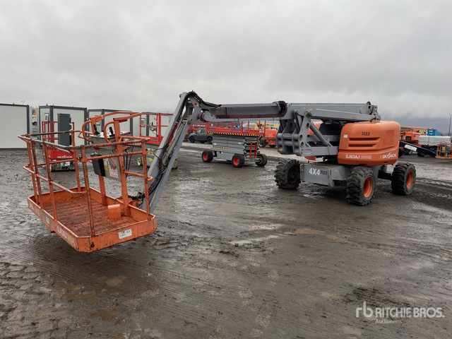 2015 Skyjack SJ63AJ 4WD Dual Fuel Articulating Boom Lift | Ritchie Bros ...
