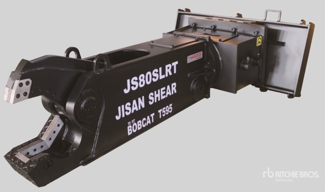 2024 Jisan JS80SLRT Skid Steer Rotating Demolition Shear - Fits Bobcat ...