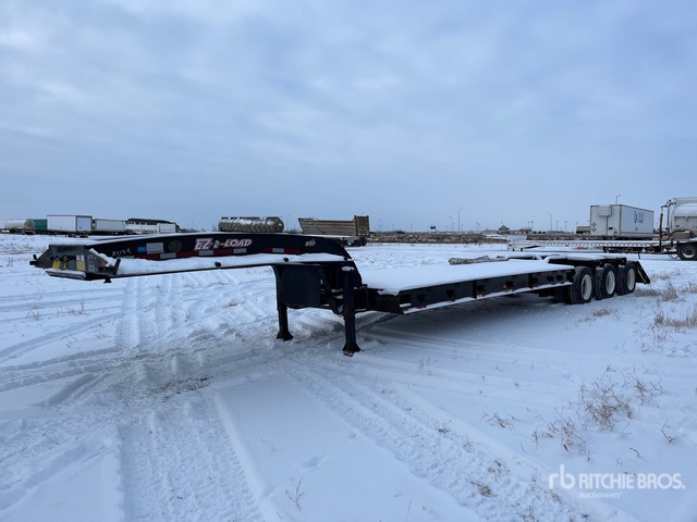 2018 BWS EZ-2-Load Tri/A Double Drop Lowboy Trailer | Ritchie Bros ...