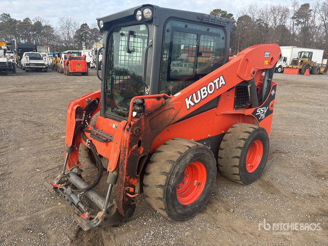 2019 Kubota SSV75 Two-Speed Skid Steer Loader | Ritchie Bros. Auctioneers