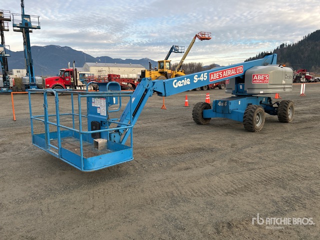 2002 Genie S-45 4WD Diesel Plataforma Elevadora Telescópica | Ritchie ...