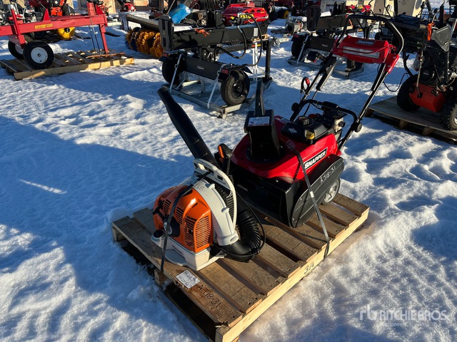 Snapper Snow Blower and Stihl Backpack Blower | Ritchie Bros. Auctioneers