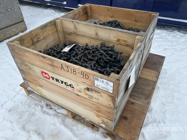 Quantity of Trygg Tire Chains (Unused) - Fits Wheel Loader | Ritchie ...