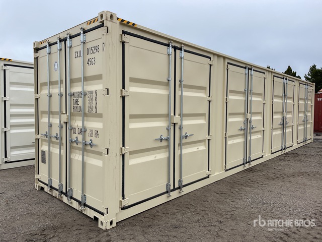 2024 40 ft High Cube Multi-Door Storage Container (Unused) | Ritchie ...