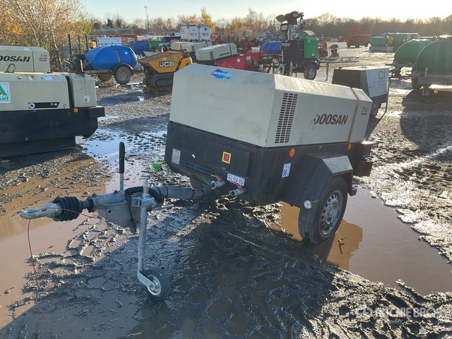 2015 Doosan 7/41 Mobile Air Compressor | Ritchie Bros. Auctioneers