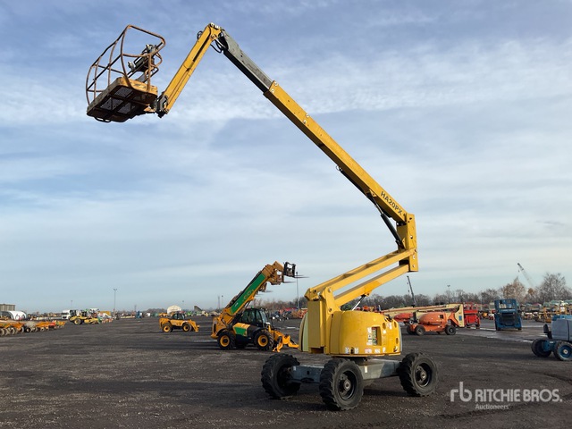 2008 Haulotte HA20PX 4WD Diesel Articulating Boom Lift | Ritchie Bros. Auctioneers