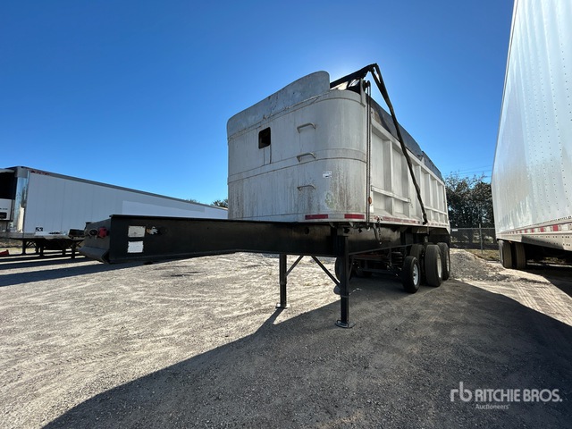 2000 Hardee 22 ft Tri/A End Dump Trailer | Ritchie Bros. Auctioneers