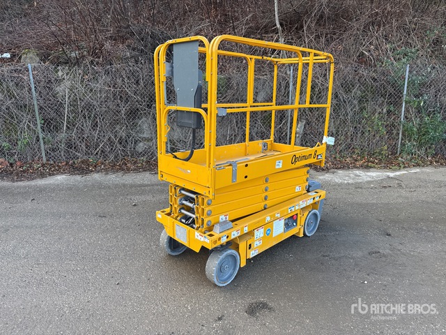 2017 Haulotte Optimum 8 AC Electric Nacelle Ciseaux Scissor Lift ...