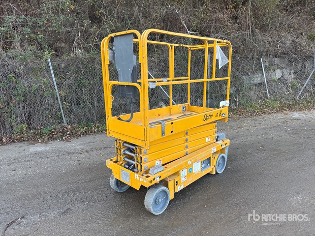 2017 Haulotte Optimum 8 AC Electric Nacelle Ciseaux Scissor Lift ...