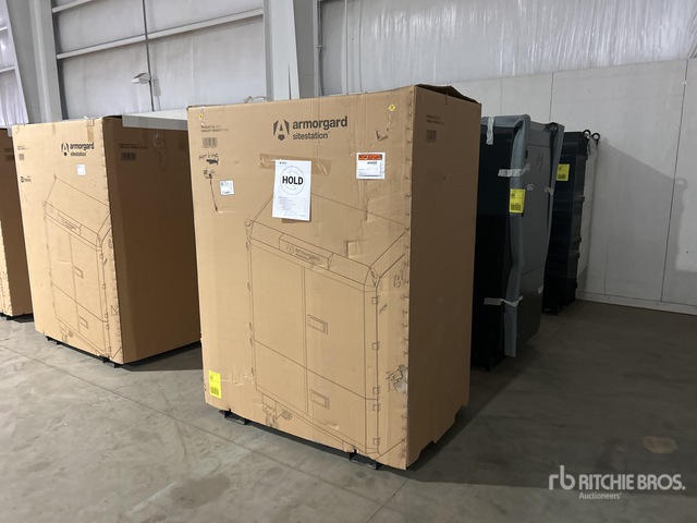 Quantity of (3) Armorgard SS2-T Site Station Cabinets Varios ...