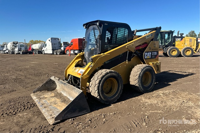 2018 Cat 272D2XHP Two-Speed Skid Steer Loader | Ritchie Bros. Auctioneers