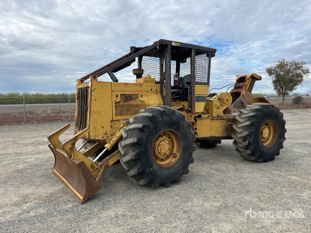 1988 Cat 518 4x4 With Winch Skidder | Ritchie Bros. Auctioneers