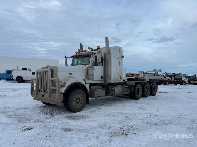 2019 Peterbilt 389 8x6 Tri/A Sleeper Truck Tractor | Ritchie Bros ...