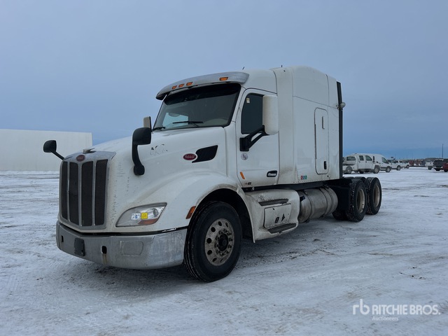 2021 Peterbilt 579 6x4 T/A Sleeper Truck Tractor | Ritchie Bros ...