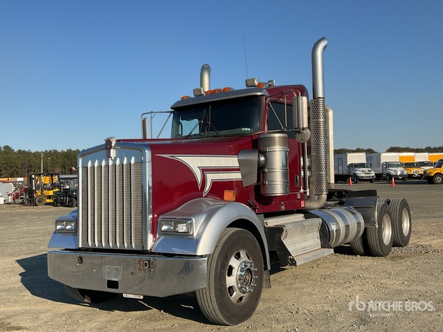 2016 Kenworth W900 6x4 T/A Day Cab Truck Tractor | Ritchie Bros ...