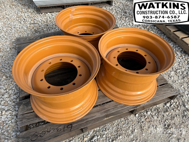 Quantity of (3) Case Backhoe Rear Wheels (Unused) | Ritchie Bros ...