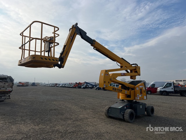 2019 Haulotte HA15IP Electric Articulating Boom Lift | Ritchie Bros. Auctioneers