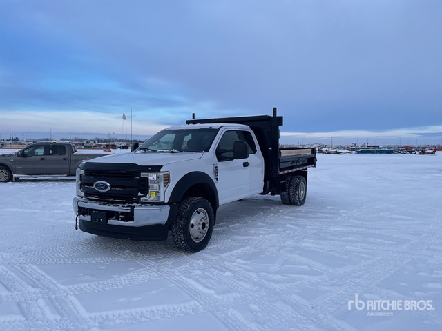 2019 Ford F-550 XL 4x4 Extended Cab Dump Truck | Ritchie Bros. Auctioneers