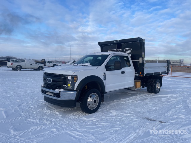 2019 Ford F-550 XL 4x4 Extended Cab Dump Truck | Ritchie Bros. Auctioneers