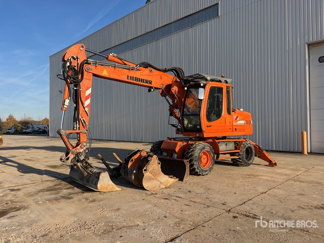 Liebherr A312 Pelle Sur Pneus Wheel Excavator | Ritchie Bros. Auctioneers