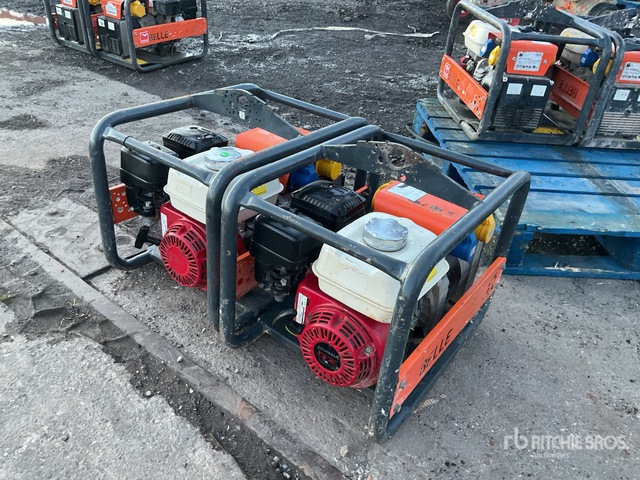 Quantity of (2) Belle G3401S 3 kVA Skid-Mounted Portable Generator Set ...