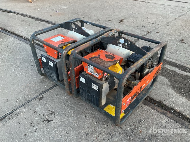 Quantity of (2) Belle G3401S 3 kVA Skid-Mounted Portable Generator Set ...