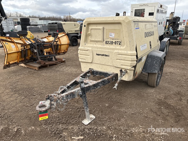 2012 Doosan P185 Mobile Air Compressor (Inoperable) | Ritchie Bros ...