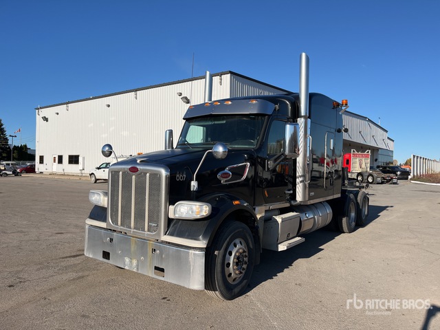 2017 Peterbilt 567 6x4 T/A Sleeper Truck Tractor | Ritchie Bros ...