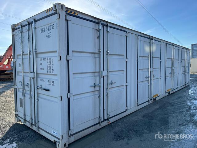 2024 40 ft High Cube Multi-Door Storage Container | Ritchie Bros ...