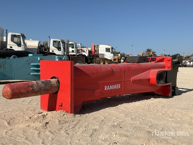 Rammer Hydraulic Breaker - Fits 60 - 80 ton excavators | Ritchie Bros ...