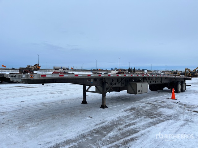 2020 Hyundai 53 ft T/A Flatbed Trailer | Ritchie Bros. Auctioneers