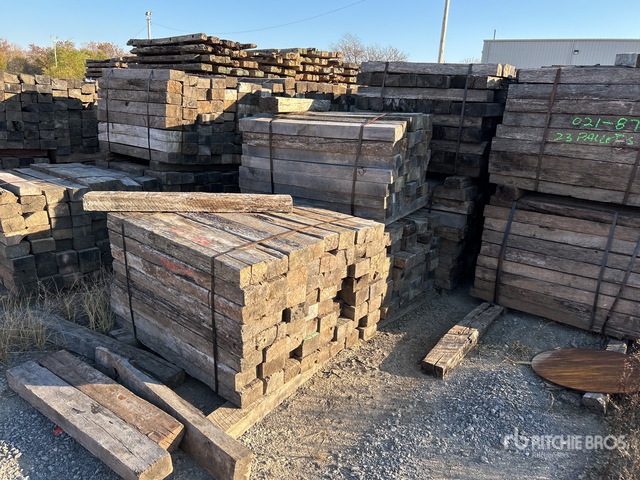 Quantity of (26) Pallets of 4 ft x 6 in x 4 in Dunnage Lumber | Ritchie ...