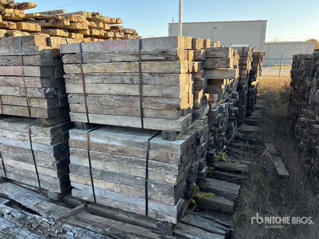 Quantity of (18) Pallets of 4 ft x 6 in x 4 in Dunnage Lumber | Ritchie ...