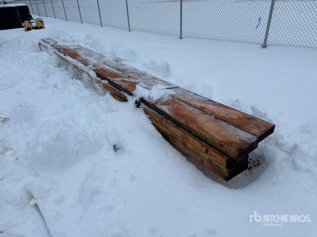 Quantity of (8) 3 In x 10 In Trailer Deck Lumber | Ritchie Bros ...