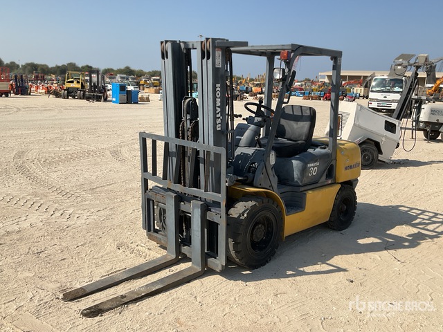 2019 Komatsu FD30T 3 ton Pneumatic Tire Forklift | Ritchie Bros ...