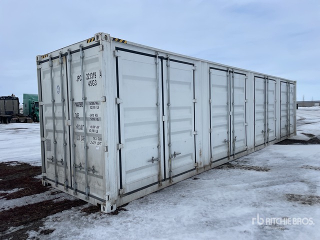 2023 40 ft High Cube Multi-Door Storage Container | Ritchie Bros ...